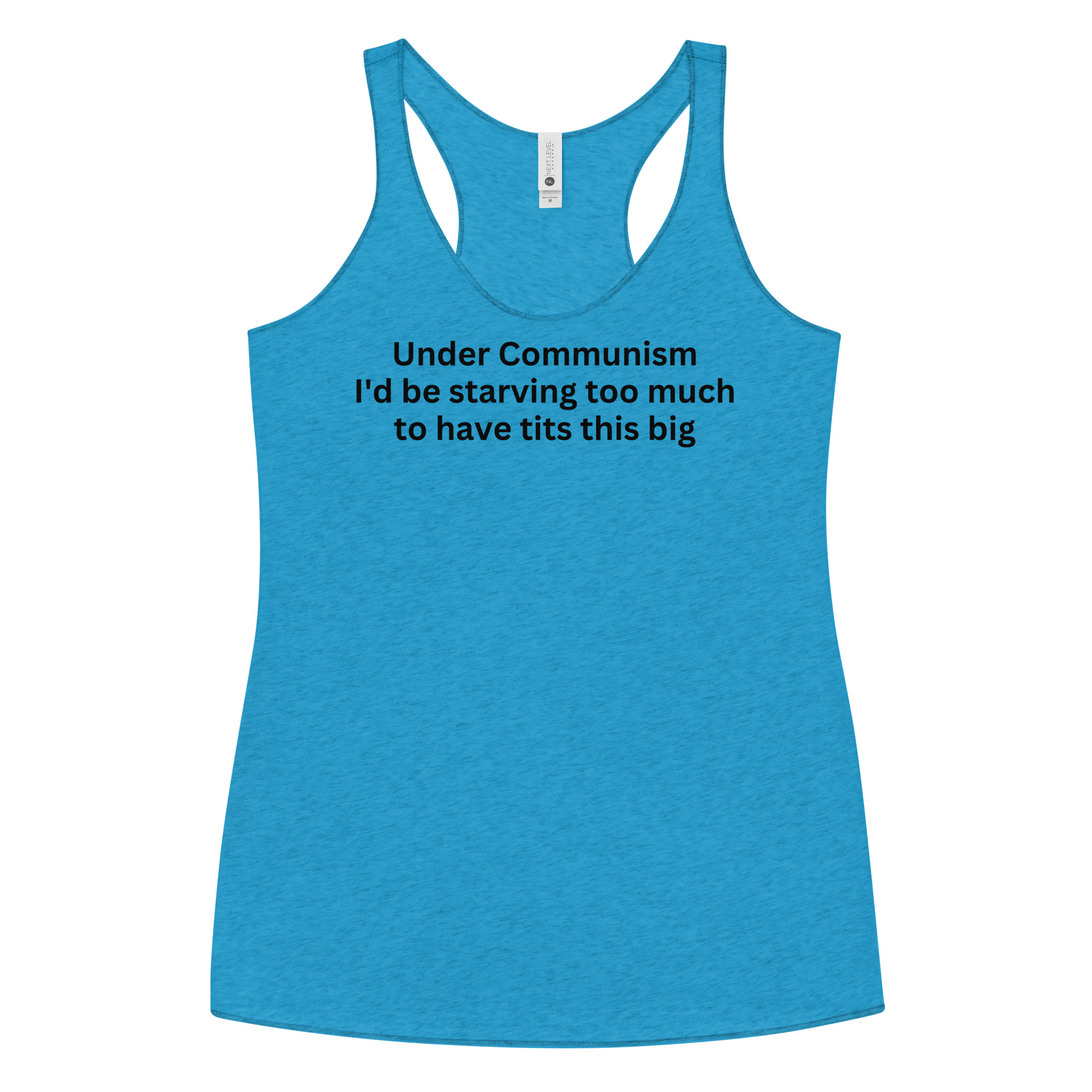 Under Communism I'd be starving too much to have tits this big Women's ...