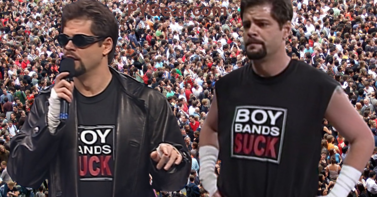 Boy Bands Suck shirt as worn by Mancow Muller - PYGear.com