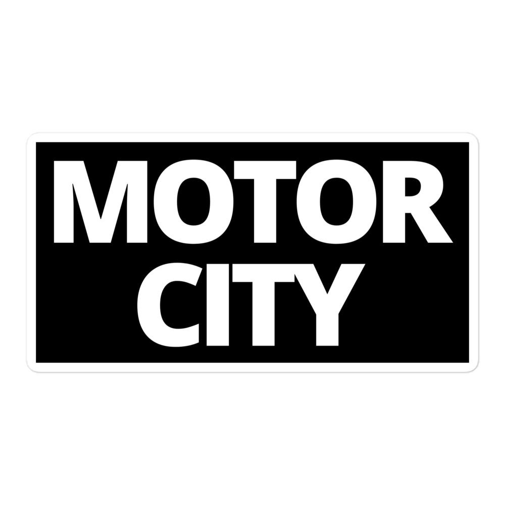 MOTOR CITY Sticker - PYGear.com