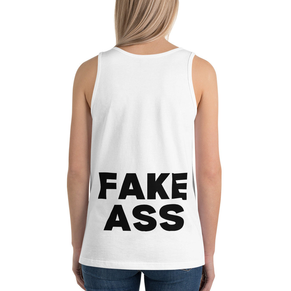 Lizzo FAKE BOOBS + FAKE ASS Tank Top (Front + Back) - PYGear.com