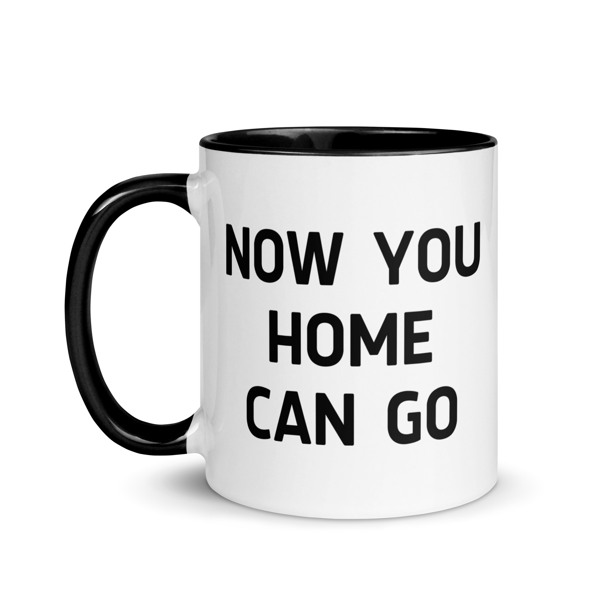 NOW YOU HOME CAN GO Mug with Color Inside - PYGear.com