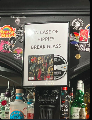 IN CASE OF HIPPIES BREAK GLASS... Slayer 'Reign in Blood' - PYGear.com