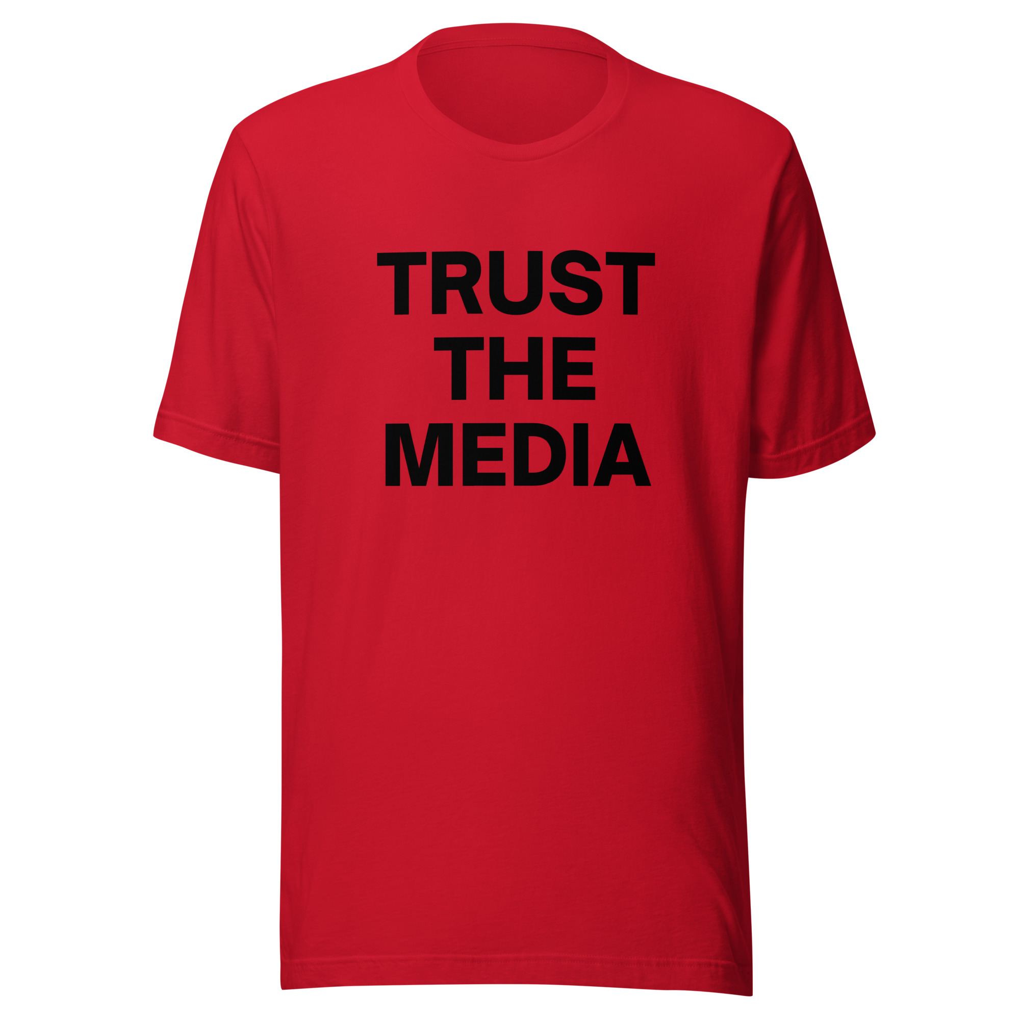 Michael Stipe TRUST THE MEDIA (in black letters) R.E.M. T-Shirt ...