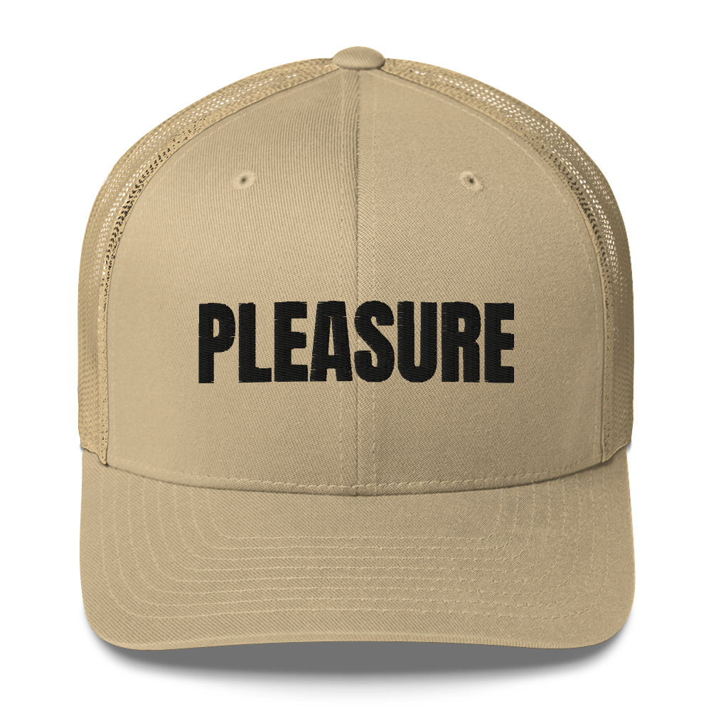 PLEASURE Trucker Cap (Embroidered) - PYGear.com