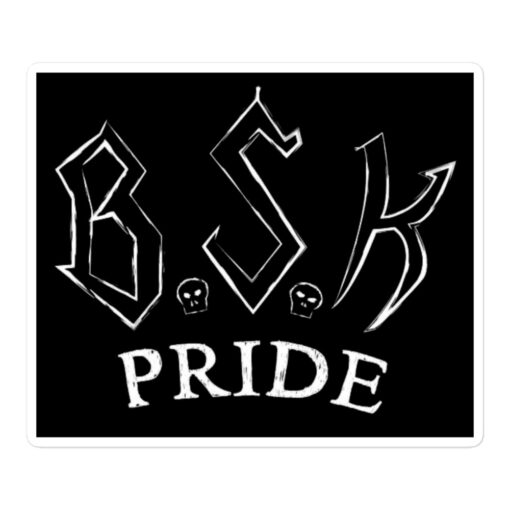 BSK Pride - Bone Street Krew Sticker - PYGear.com