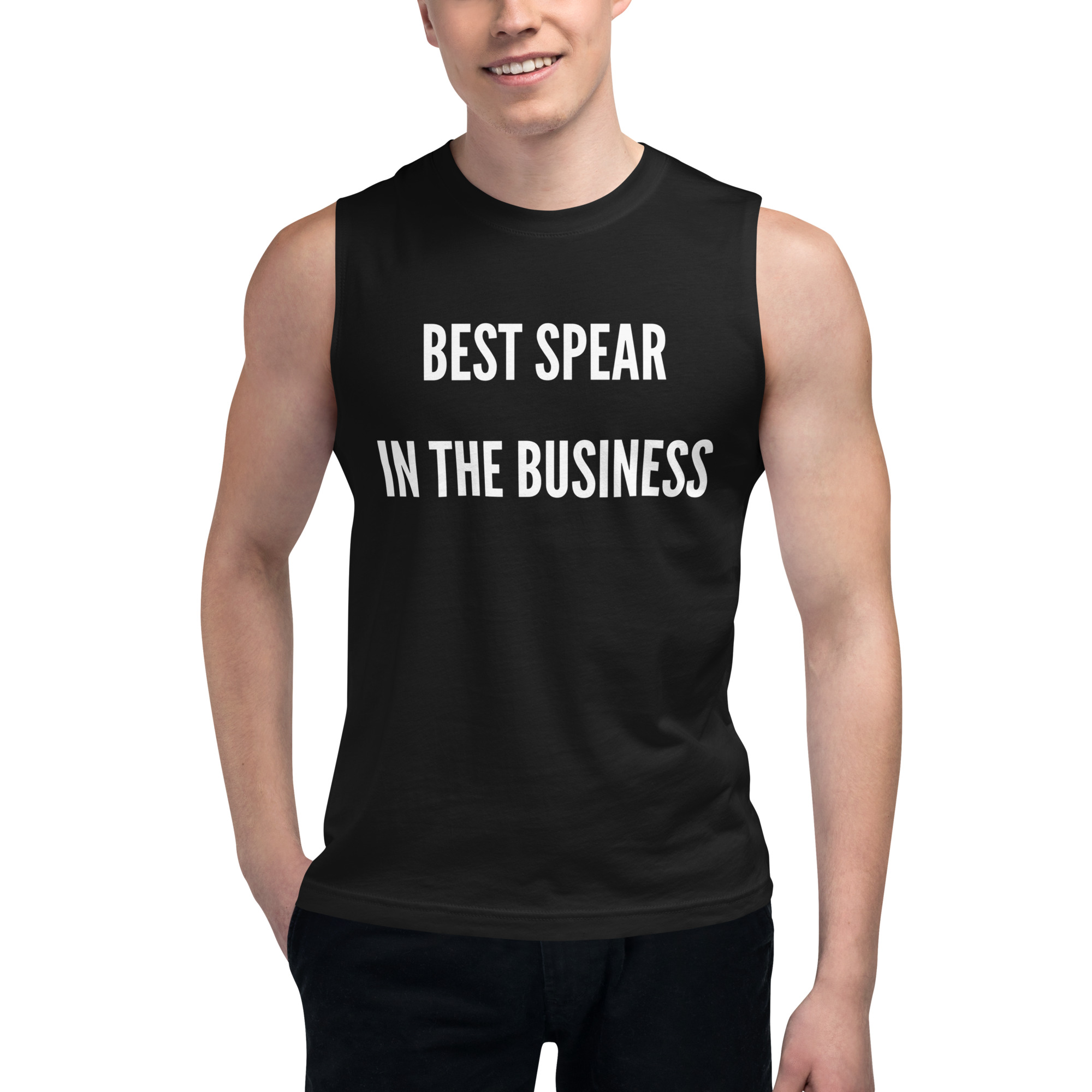 Bron Breakker 'BEST SPEAR IN THE BUSINESS' Muscle Shirt - PYGear.com