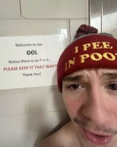 I PEE IN POOLS Pom-Pom Beanie - PYGear.com