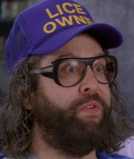 30 Rock Frank Rossitano Trucker Hat Slogan LICE OWNER - PYGear.com