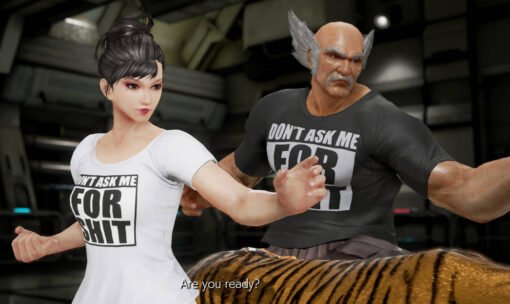 DON'T ASK ME FOR SHIT T-Shirt Harada Tekken - PYGear.com