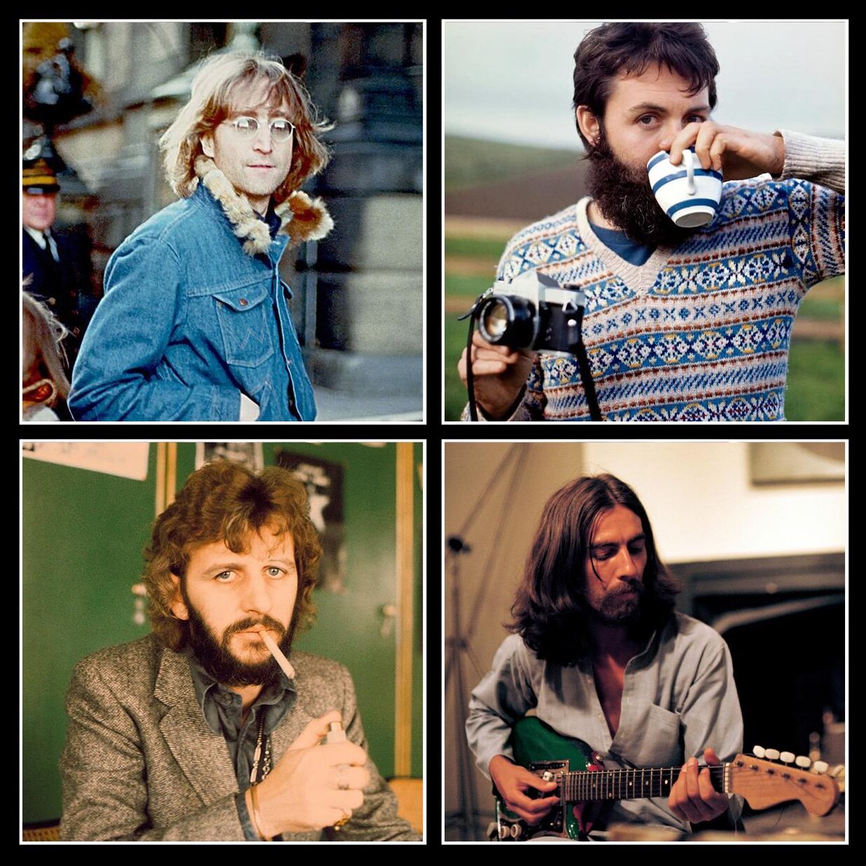 The Beatles: John & Paul & Ringo & George T-Shirt - PYGear.com