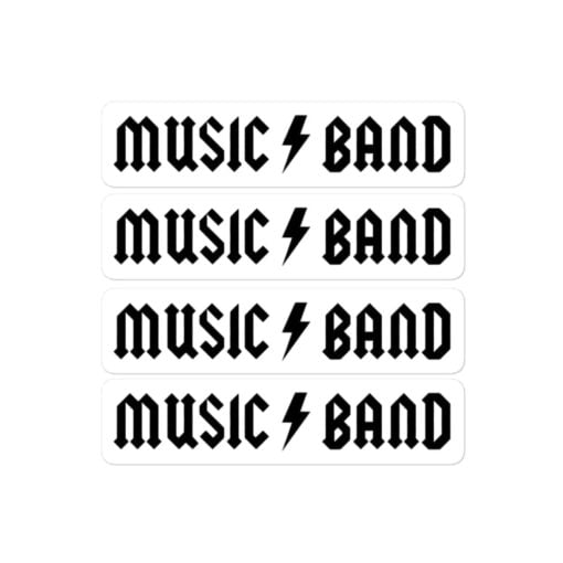 MUSIC BAND Sticker Pack - PYGear.com