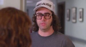 Frank BECAUSE trucker hat - 30 Rock - PYGear.com