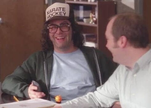 Frank KARATE HOCKEY trucker hat - 30 Rock - PYGear.com