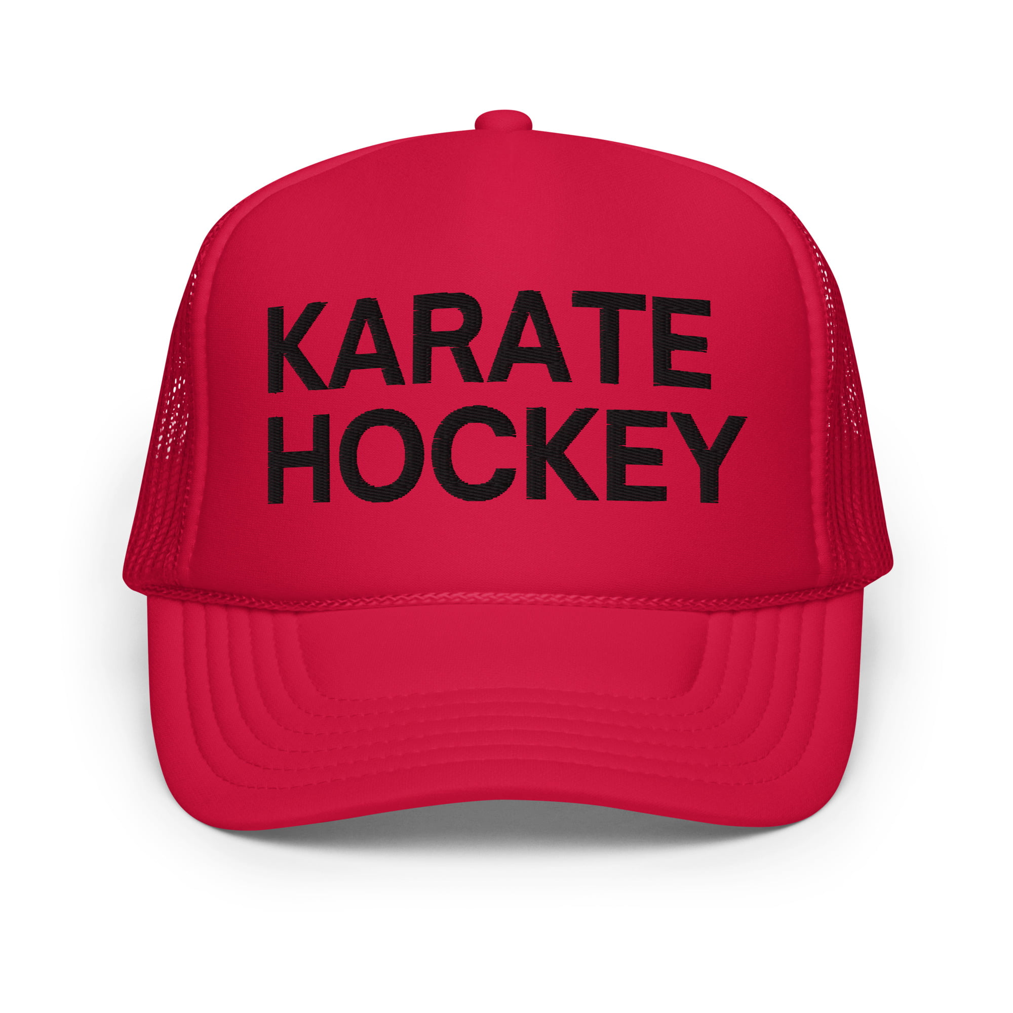 Frank KARATE HOCKEY trucker hat - 30 Rock - PYGear.com