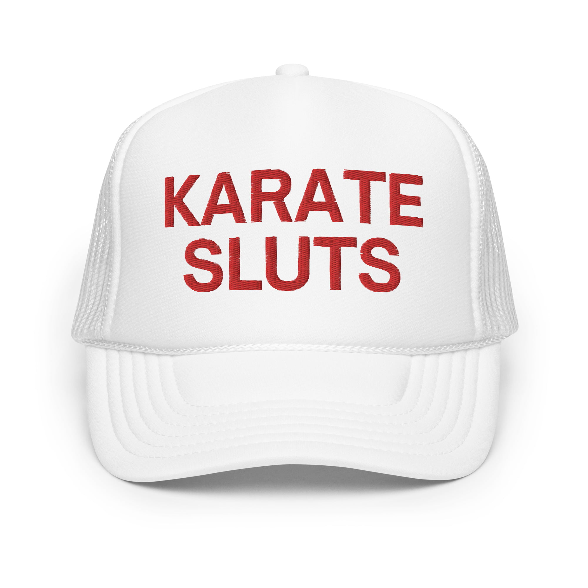 Frank Rossitano KARATE SLUTS Trucker Hat - 30 Rock tv show - PYGear.com
