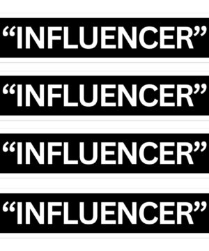 “INFLUENCER” Sticker Pack - PYGear.com