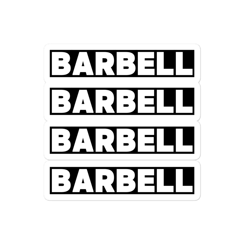 BARBELL Sticker Pack - PYGear.com