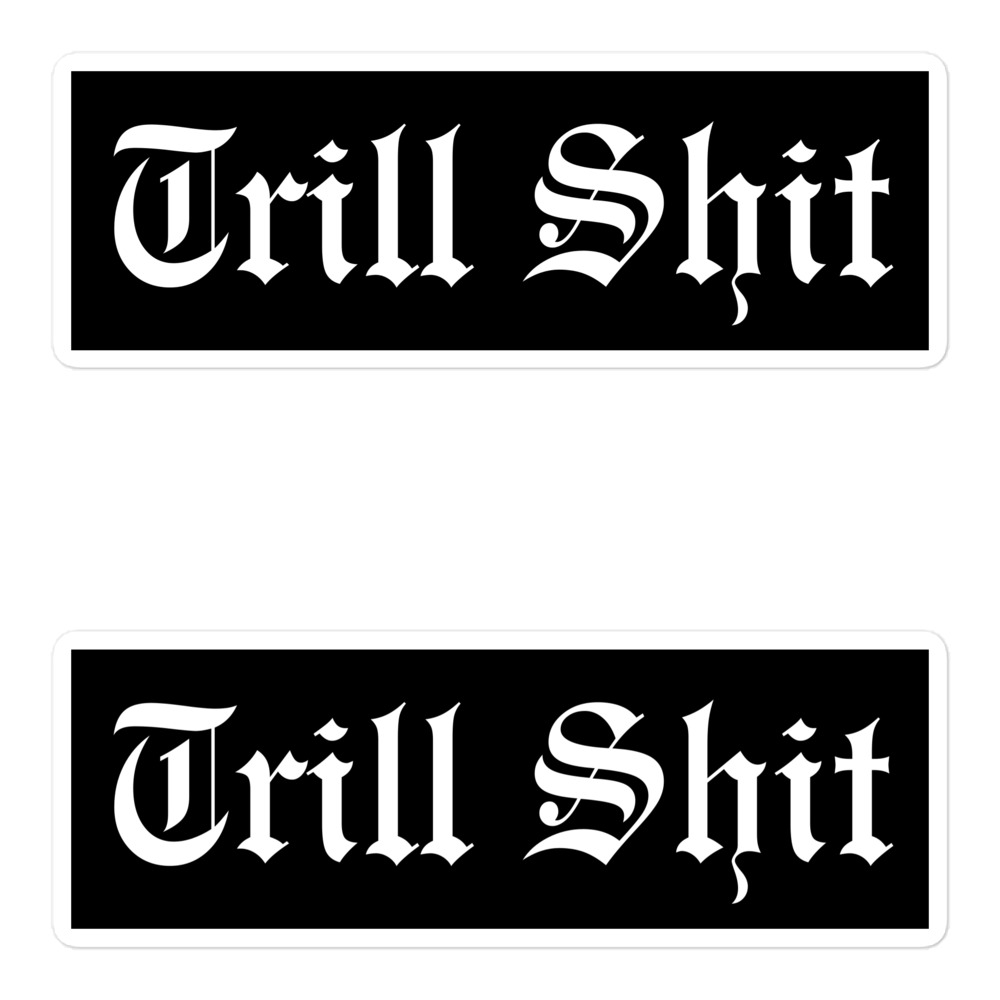 ASAP Rocky Trill Shit Sticker Pack - PYGear.com