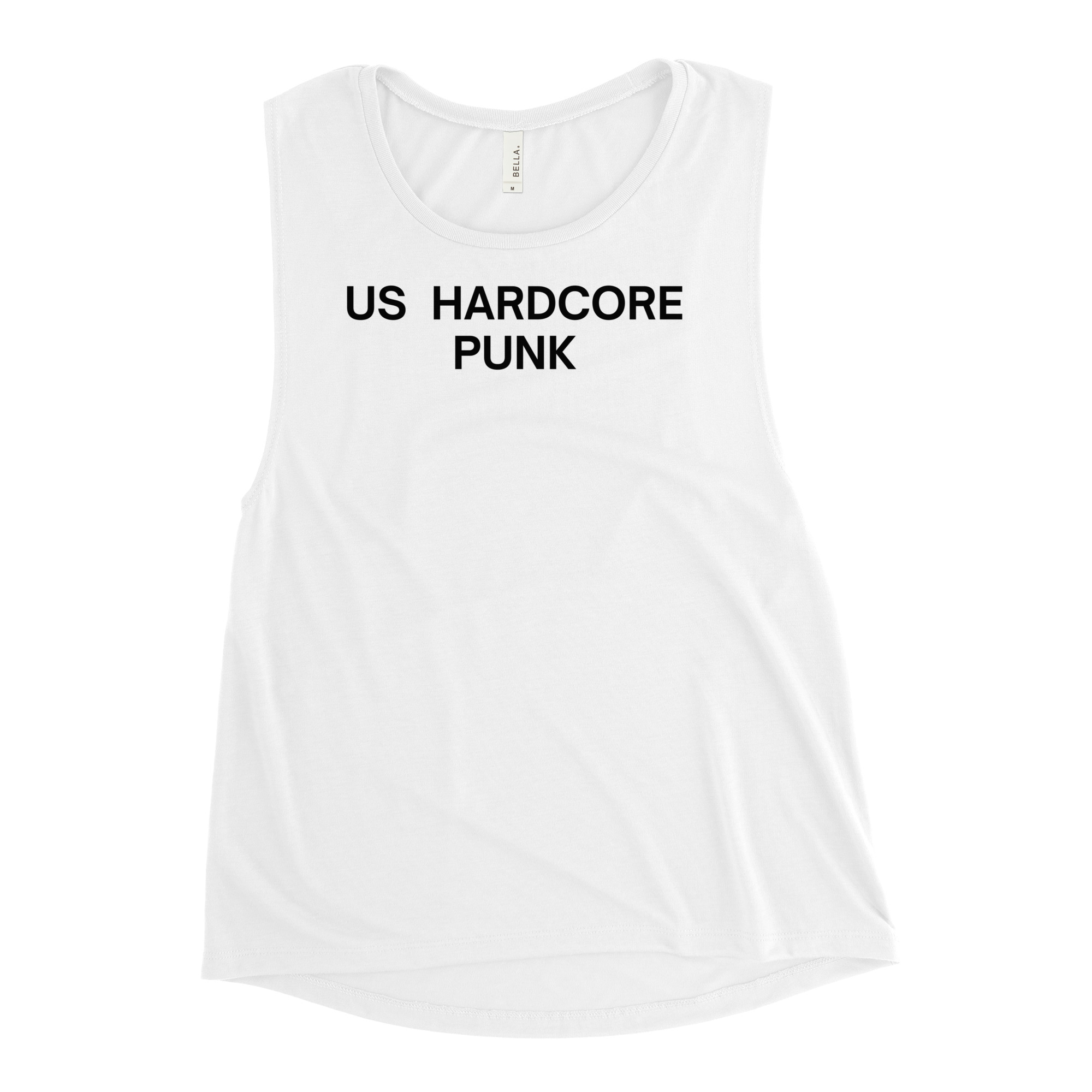 US HARDCORE PUNK Ladies’ Muscle Tank - PYGear.com