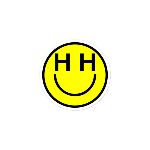 HH Smiley Face sticker - PYGear.com