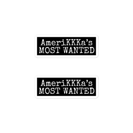 AmeriKKKa's MOST WANTED Sticker Pack - PYGear.com