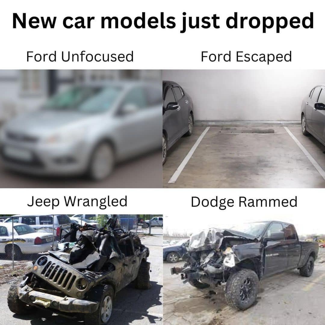 New Car Models Meme - PYGear.com