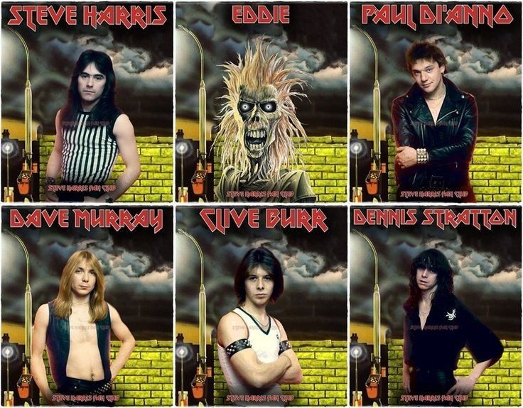 The original Iron Maiden line-up - PYGear.com