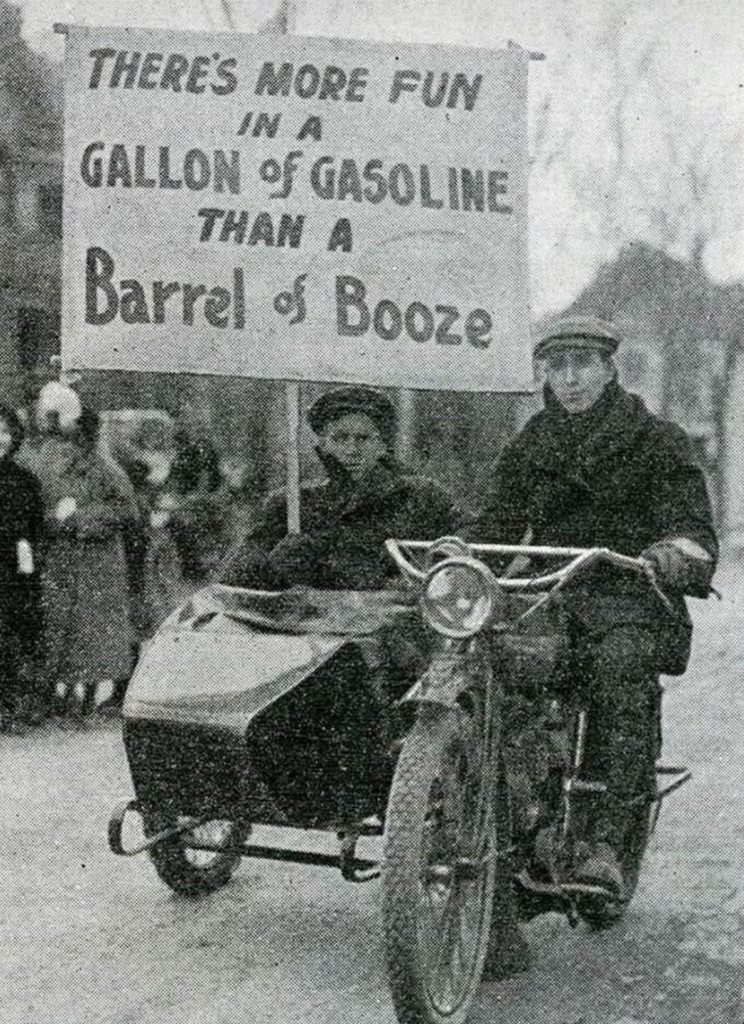 Gallon of gasoline vs Barrel of booze - PYGear.com